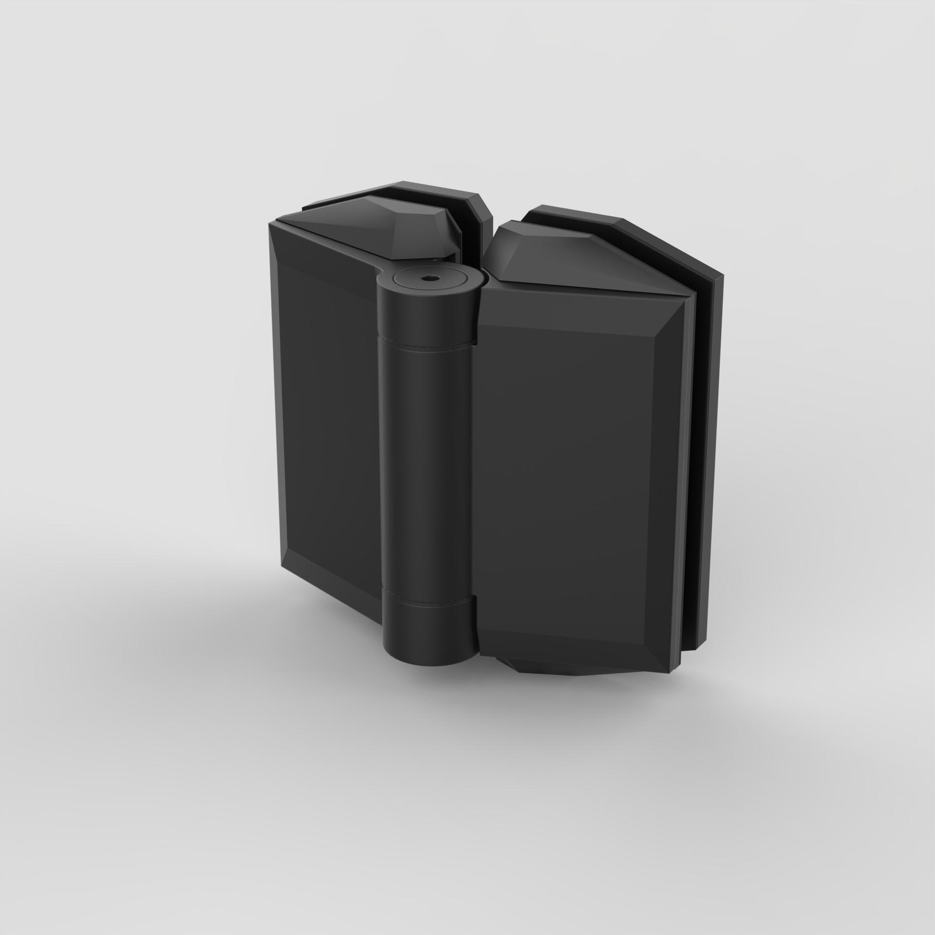 GTG 180 Hydraulic Hinge - Matte Black